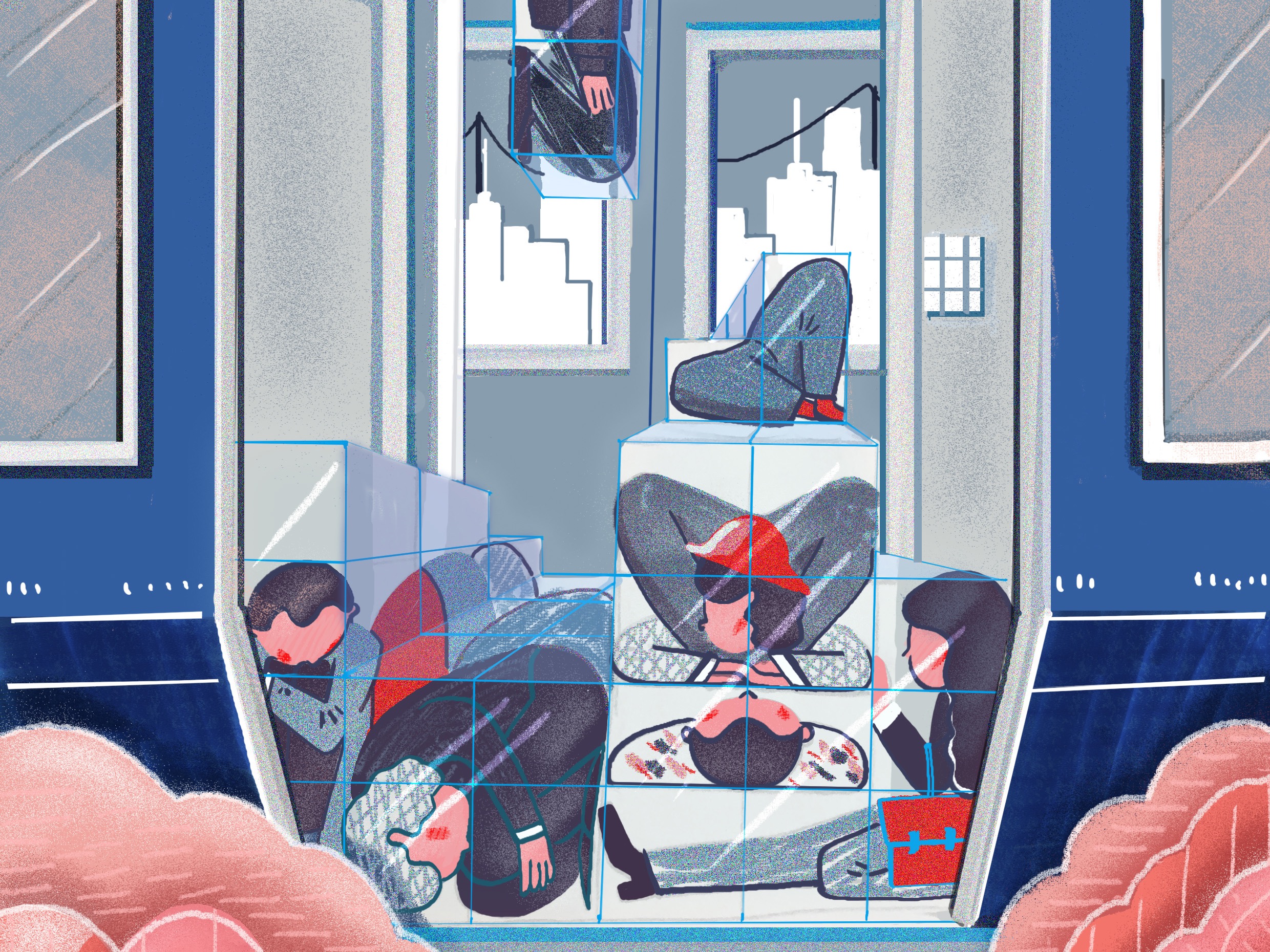 我又不是怪兽 Urban Monster_JOYCE盐-站酷ZCOOL