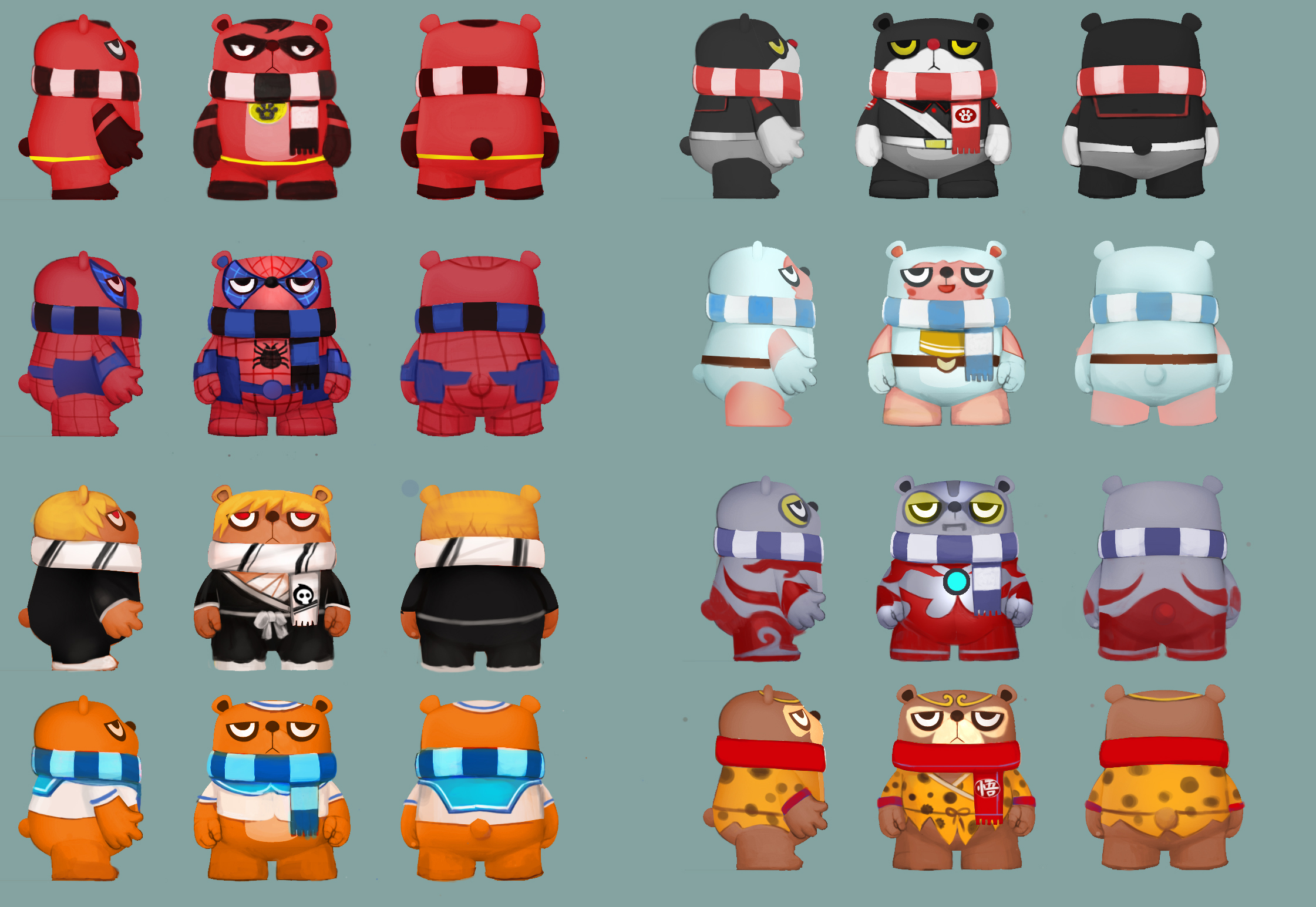 IP相关设计(早几年一些杂七杂八的设计）_ting_深蓝-站酷ZCOOL