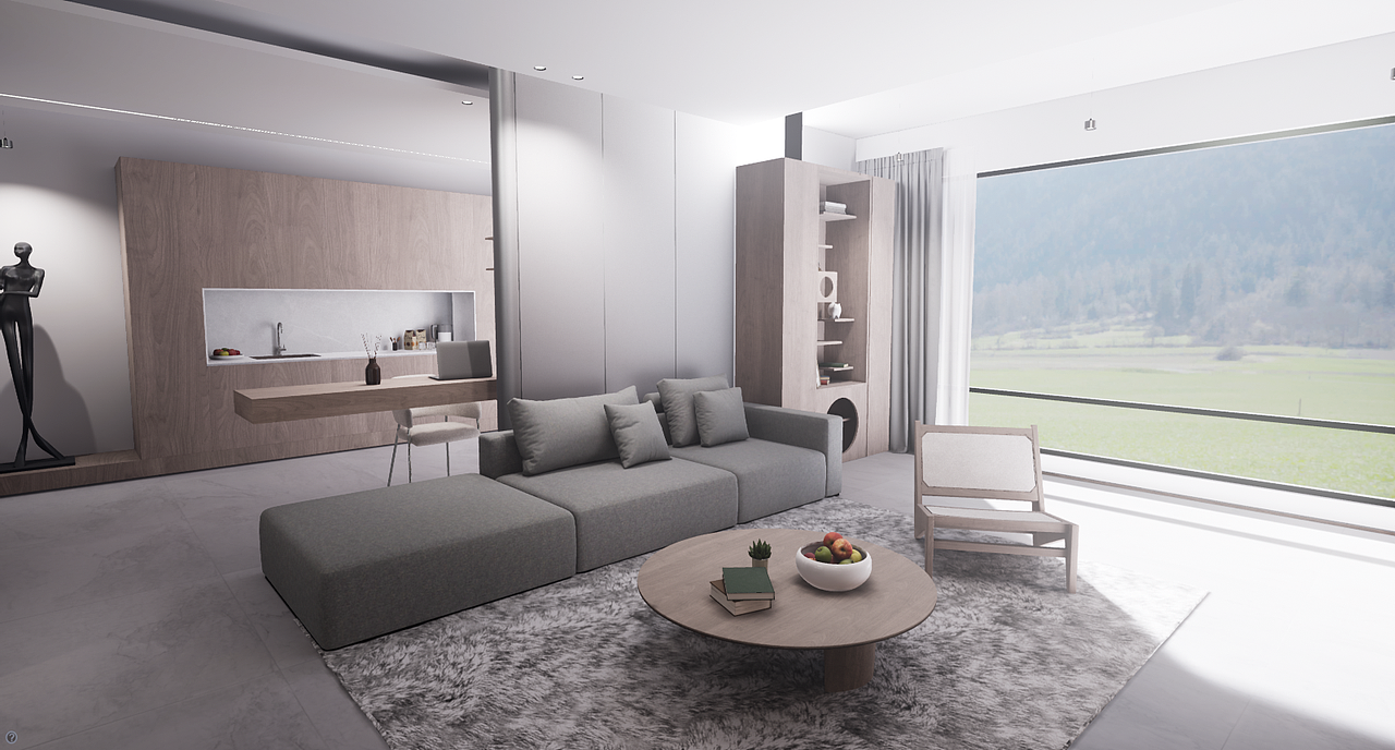 UE4室内设计样板间（2023.06）_陈榉烨-站酷ZCOOL