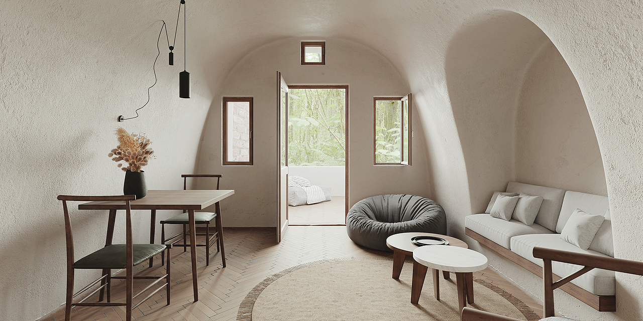 日常搬砖系列丨VRay 诗意栖居名宿_漫反设丨洋洋彡丶-站酷ZCOOL