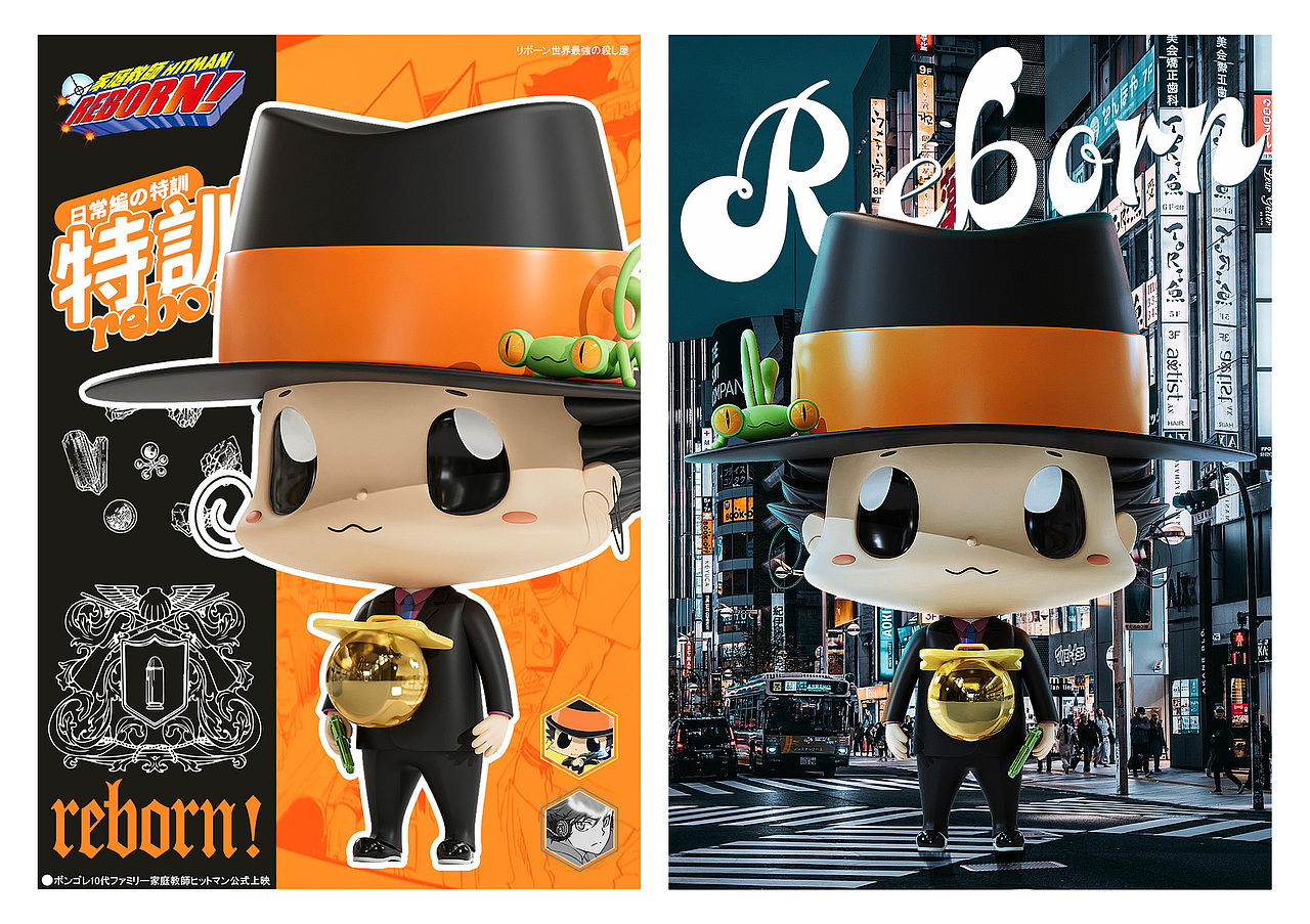 REBORN卡通建模_DDGL-站酷ZCOOL