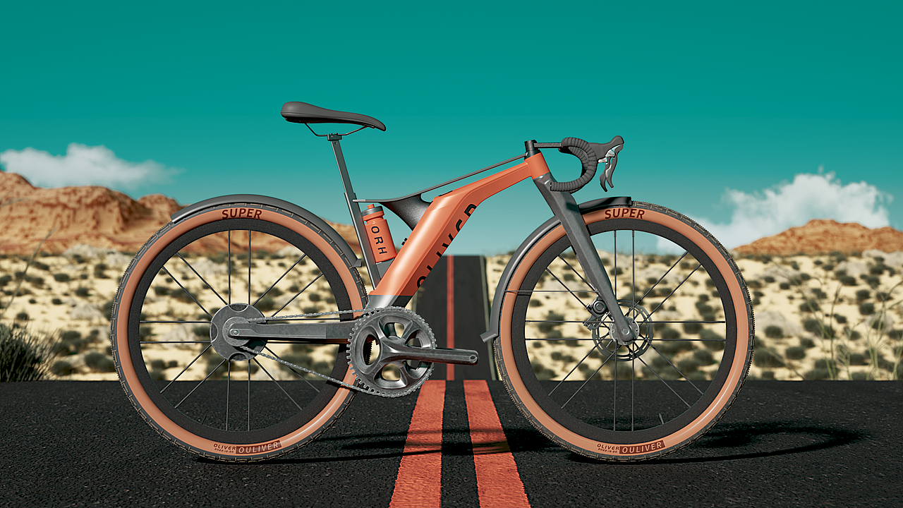 -Bike Render-_破伦-站酷ZCOOL