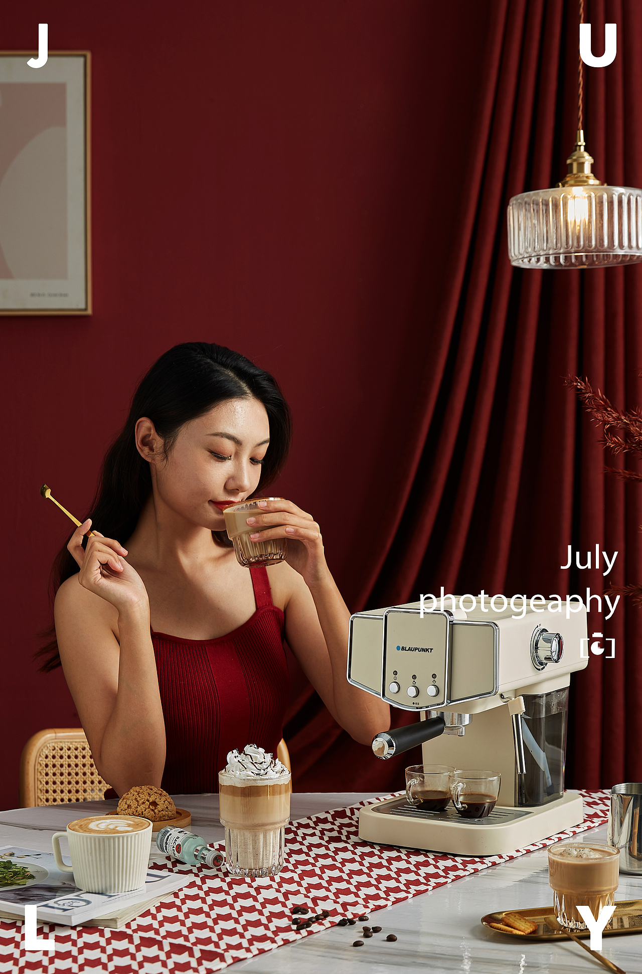 蓝宝咖啡机┃July摄影_July摄影-站酷ZCOOL