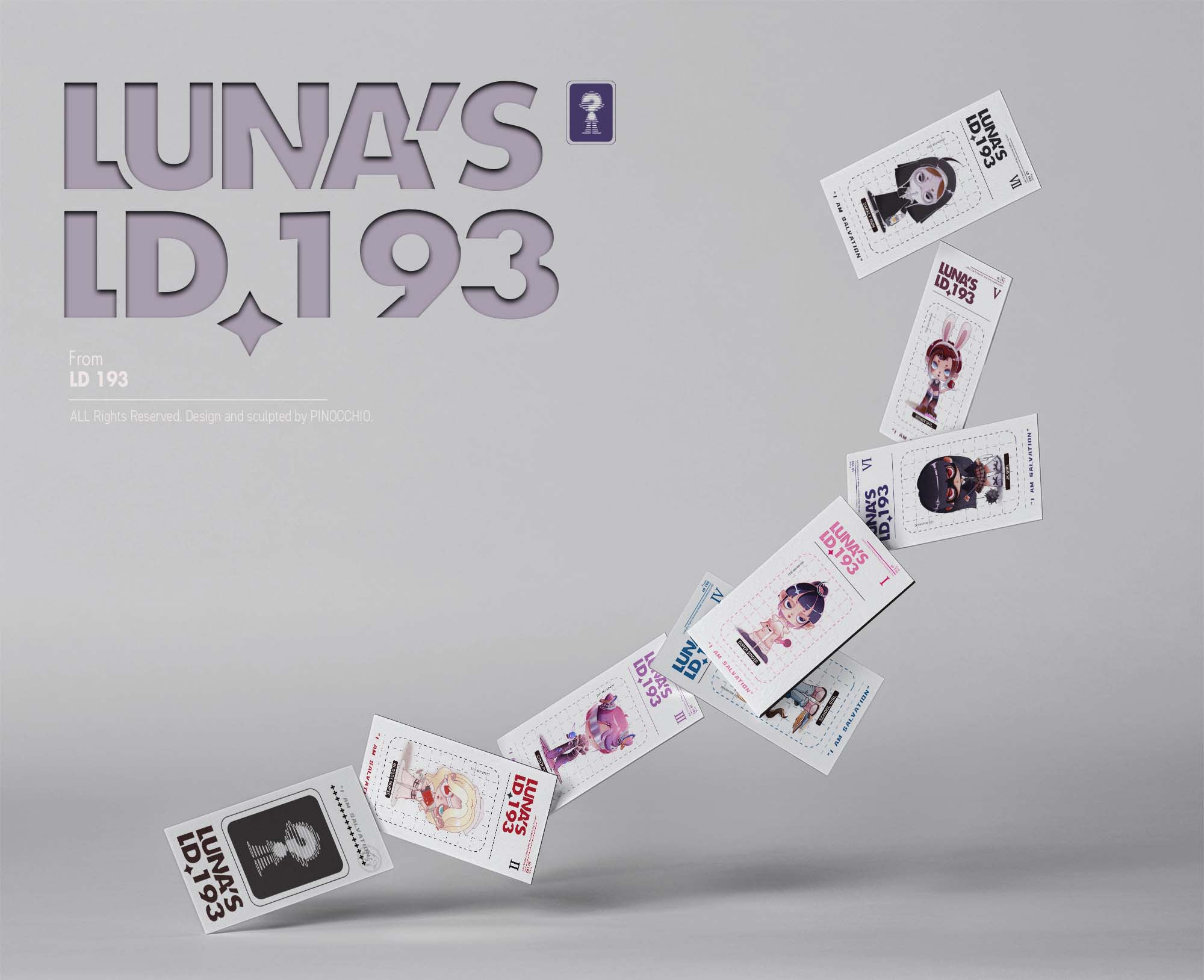 【LUNA'S】｜ 原创潮玩设计_白露露-站酷ZCOOL