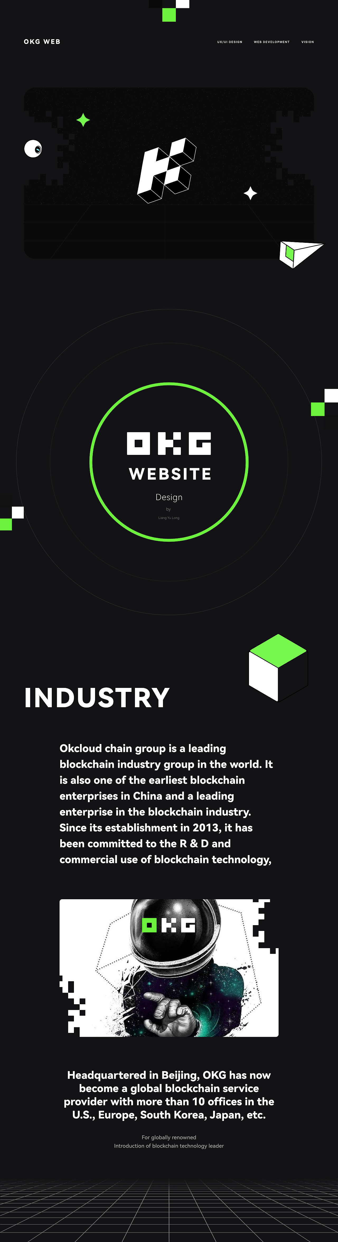 欧科云链OKG区块链官网_梁宇龙-站酷ZCOOL