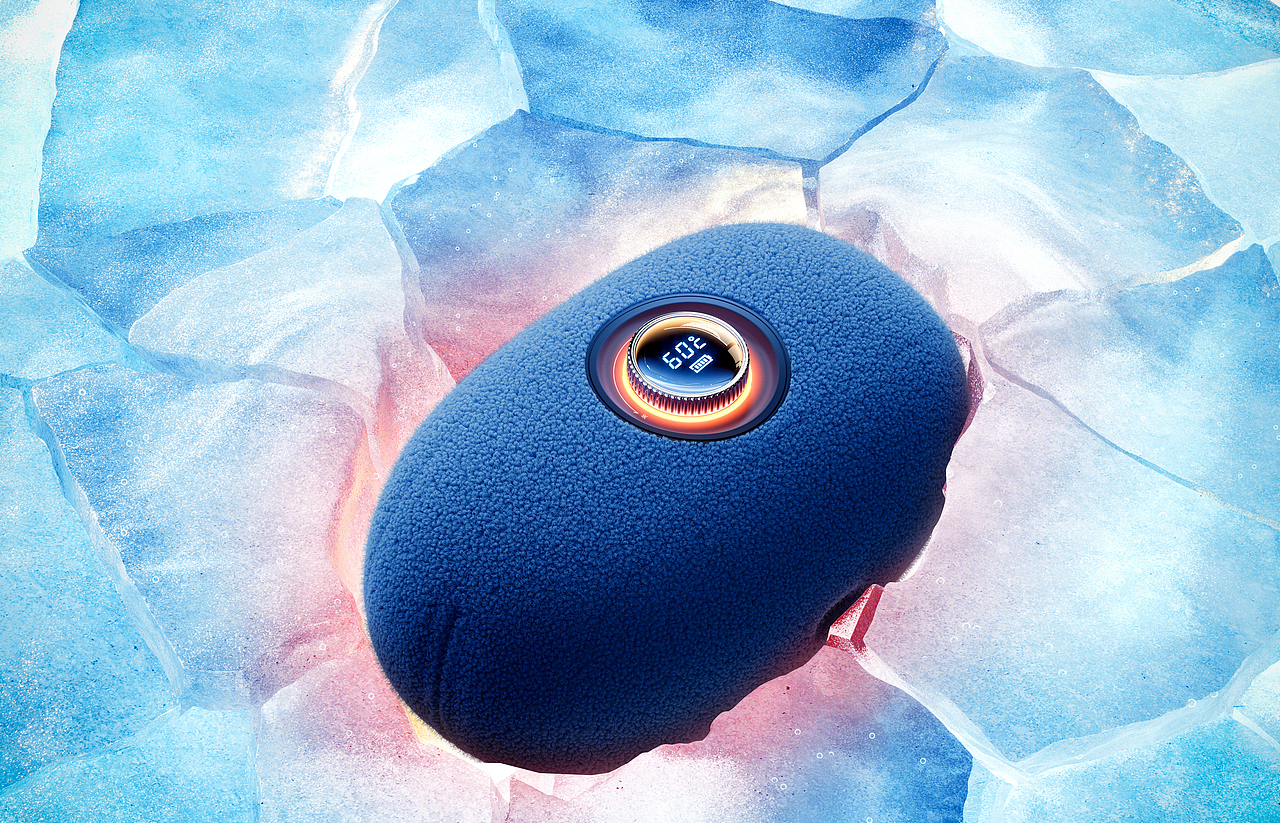 锐舞 RANVOO · 暖手宝系列_锐舞渲染中心-站酷ZCOOL