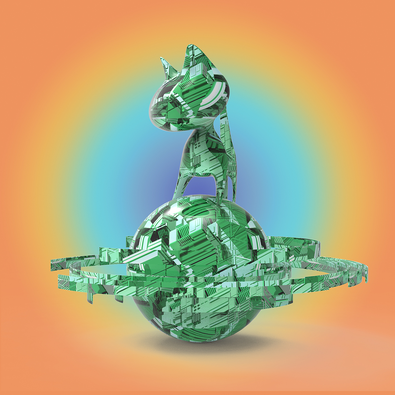 Cat Planets_FightingFat-站酷ZCOOL