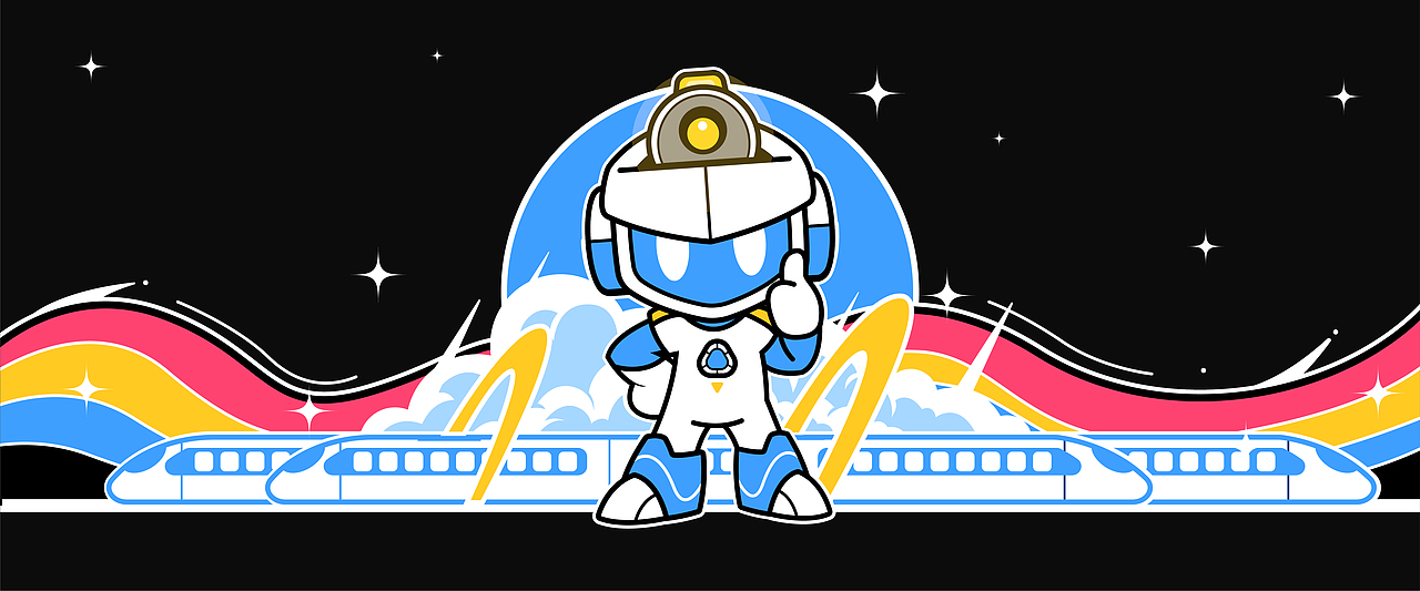 Train | 列车的铁铁卡通形象_齐齐昂-站酷ZCOOL