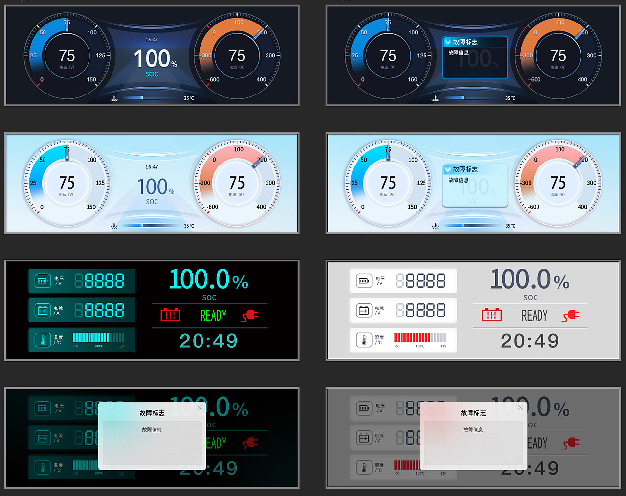 HMI&UI 汽车仪表盘UI界面设计_云游四方8023-站酷ZCOOL