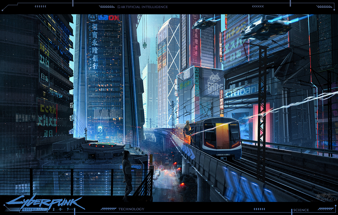 赛博city_鹿玩家-站酷ZCOOL