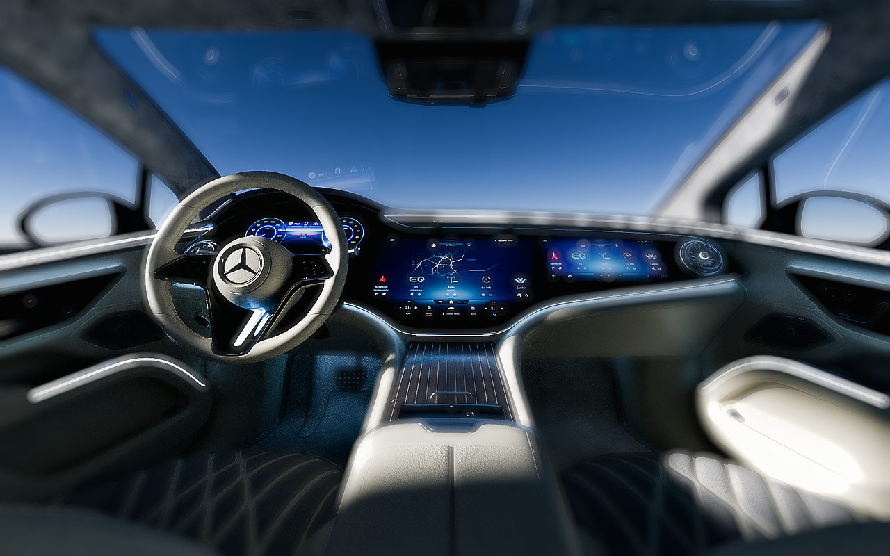 Mercedes Benz EQS_董東東-站酷ZCOOL