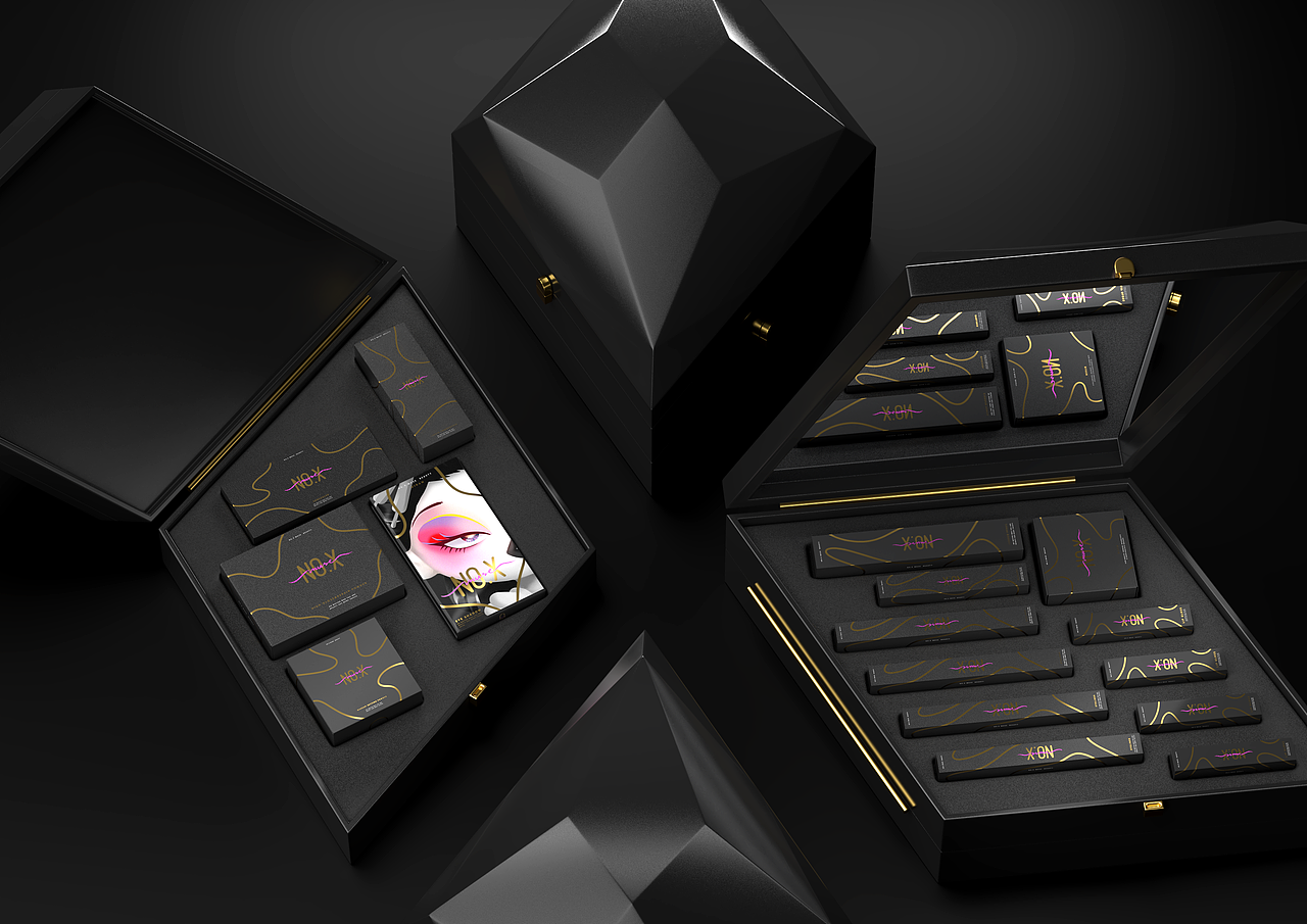 NO.X muse--美妆品牌全案设计-五藏者品牌_五藏者品牌设计-站酷ZCOOL