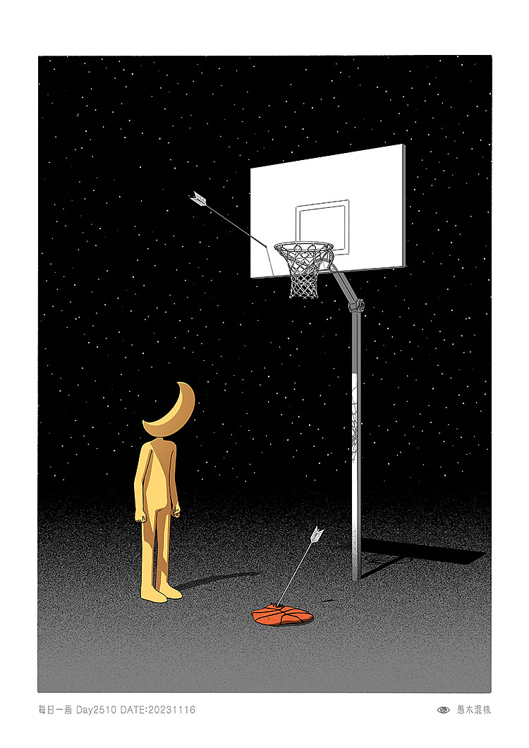 日画2496~2525 Hello darkness my old friend_愚木混株Hello-站酷ZCOOL