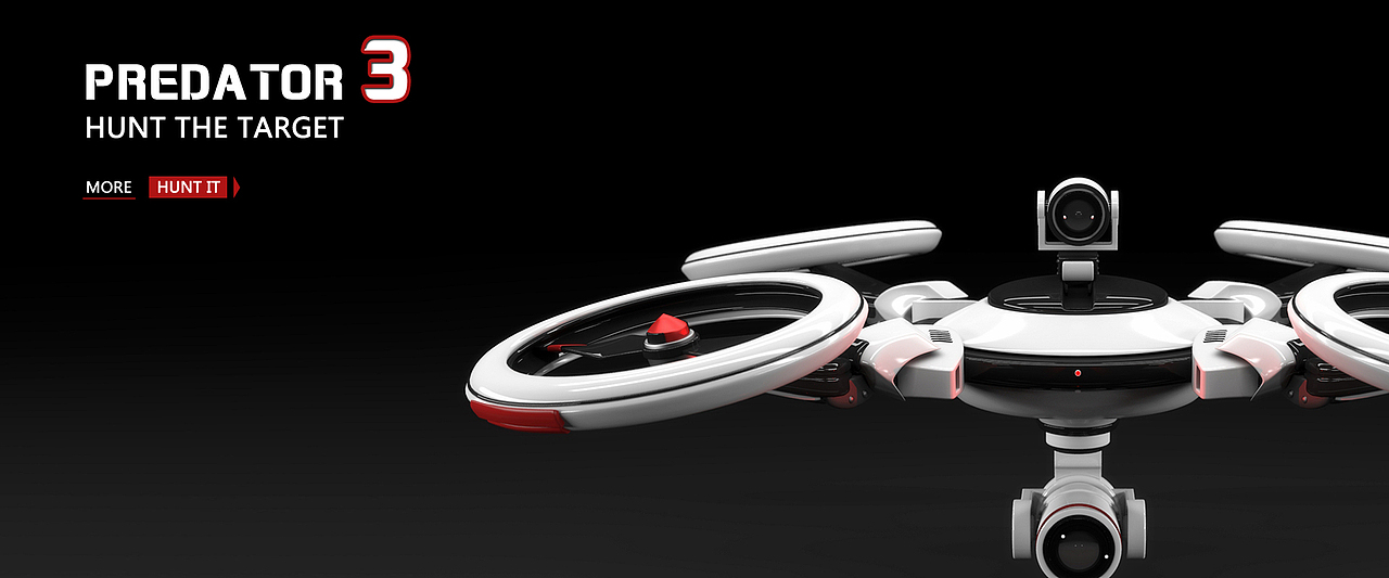 无人机 Predator 3 “捕食者3“_artanisterry-站酷ZCOOL
