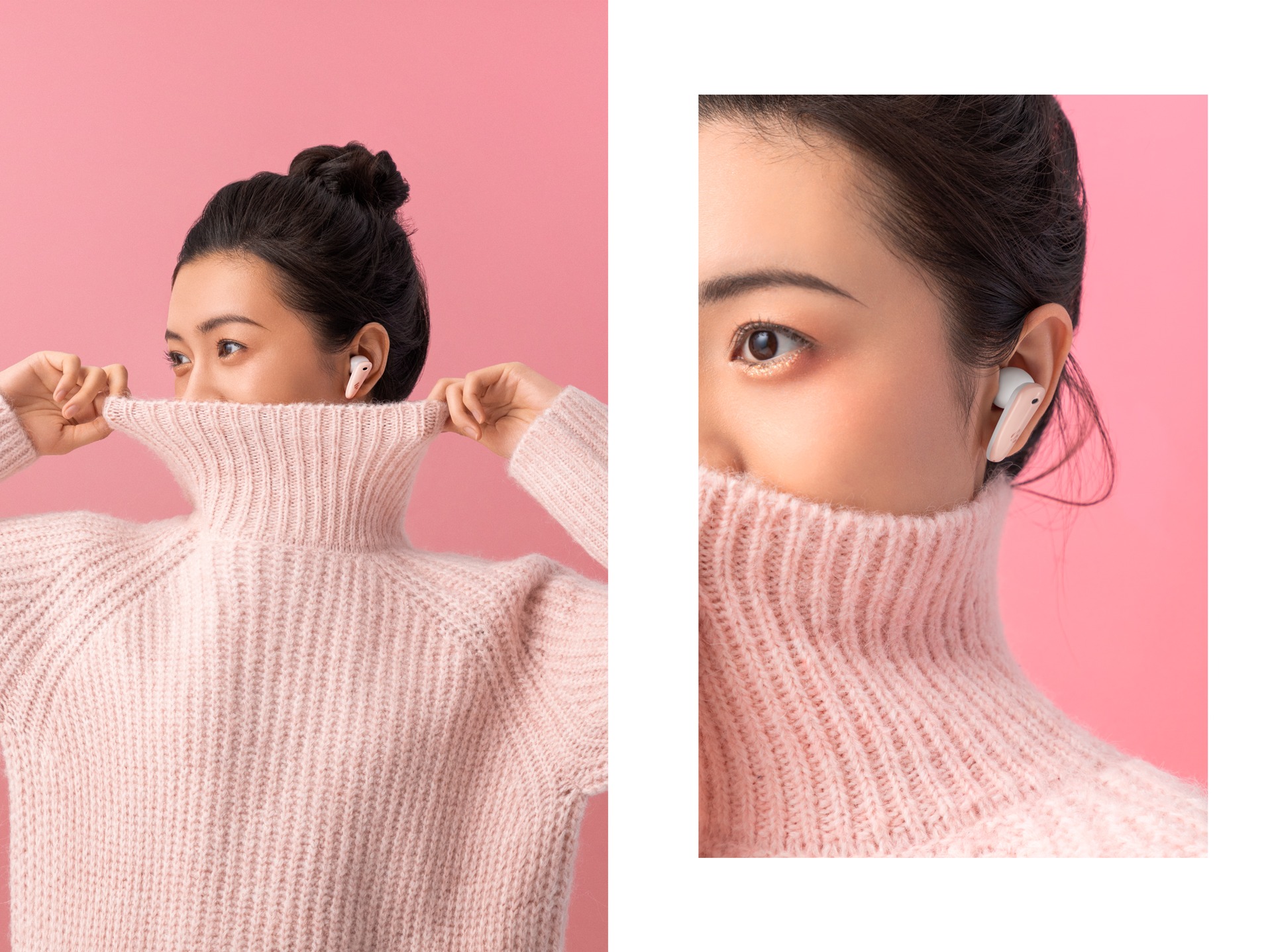 漫步者Fun Buds真无线降噪耳机平面拍摄_摄影师阳光-站酷ZCOOL