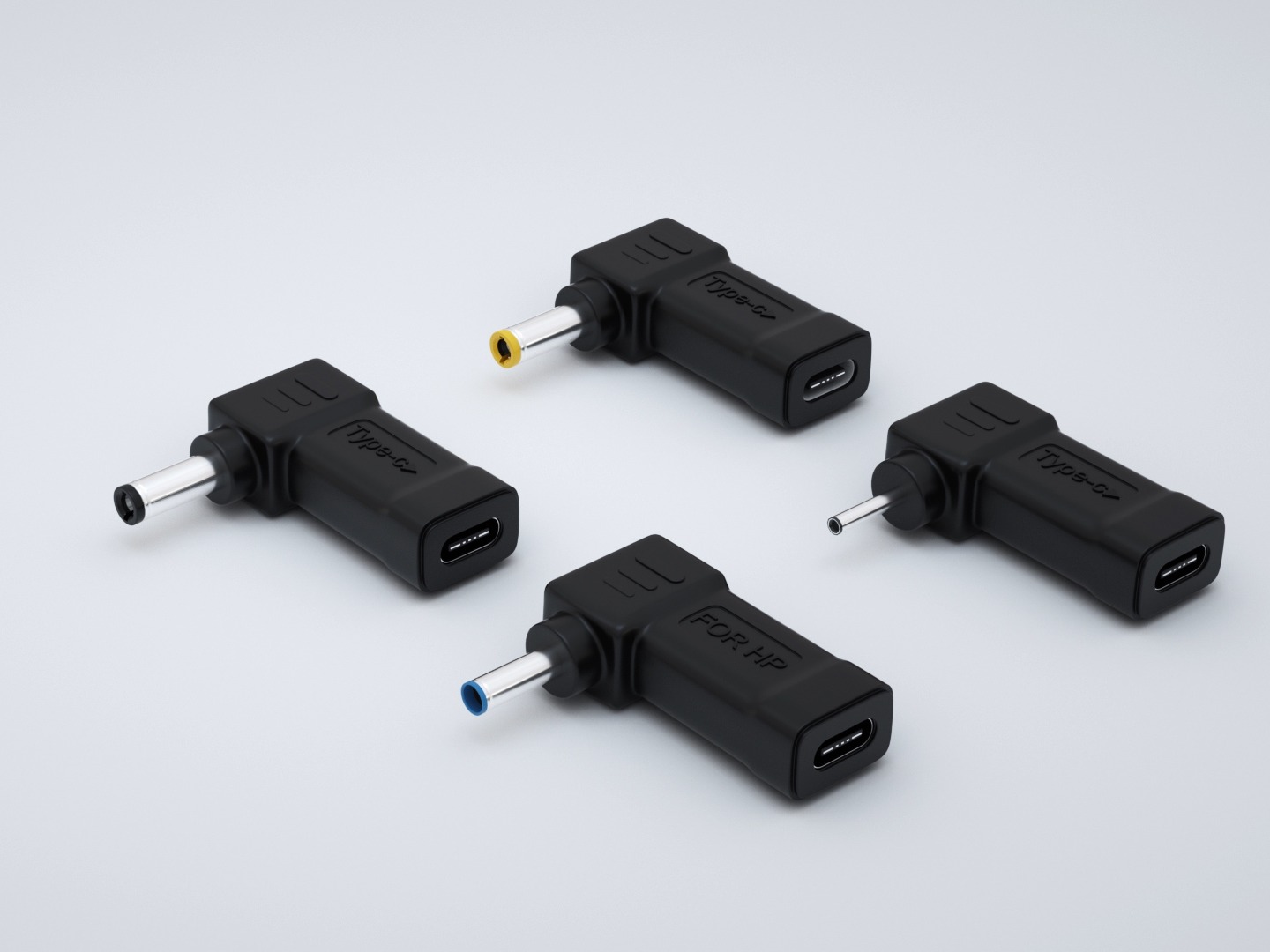 USB C转接头套装 4个转接头_zzck-站酷ZCOOL