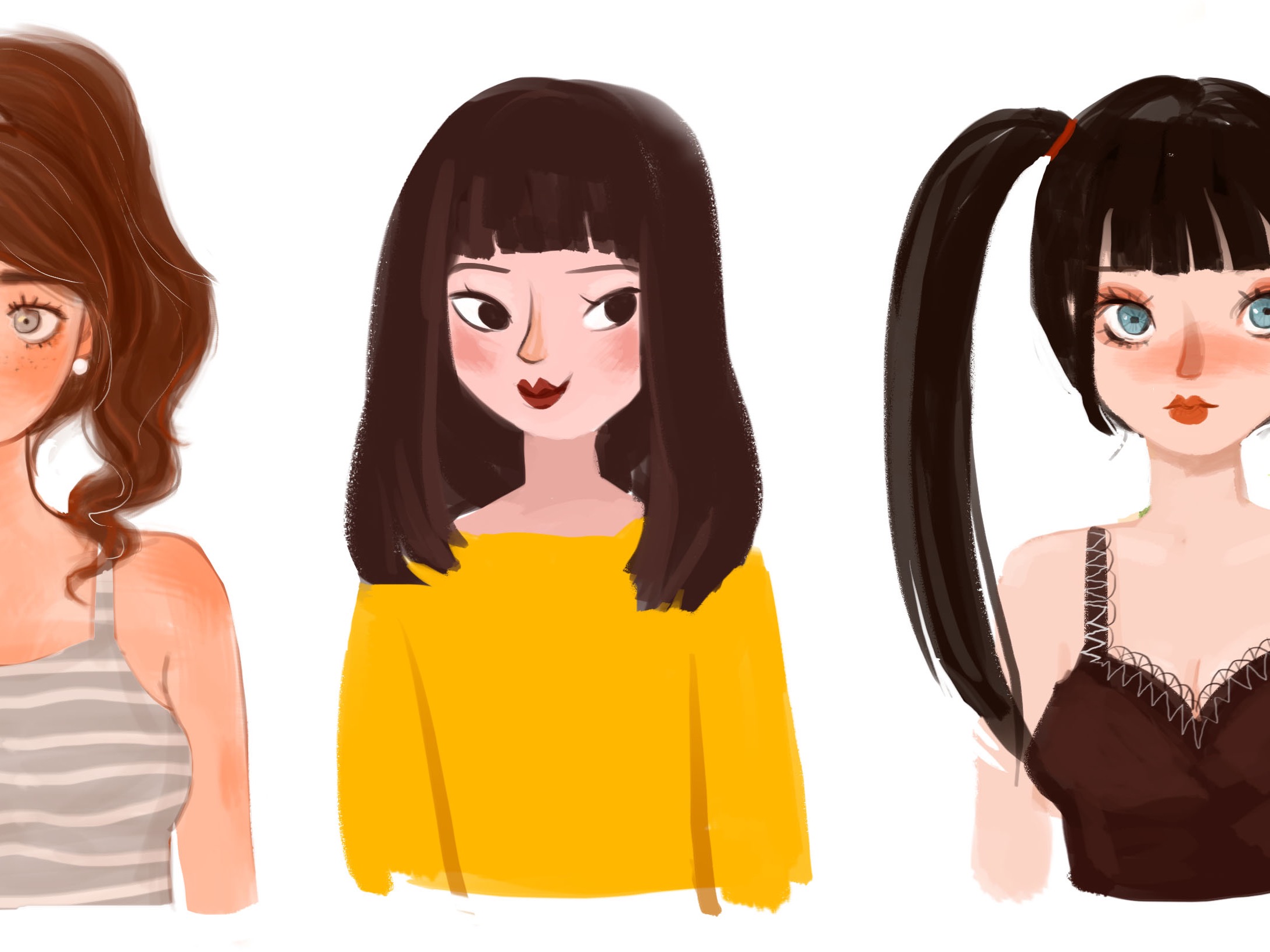 厚涂练习_Alison_白薇-站酷ZCOOL