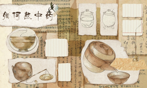 中草药文化插画绘本_huaY_-站酷ZCOOL