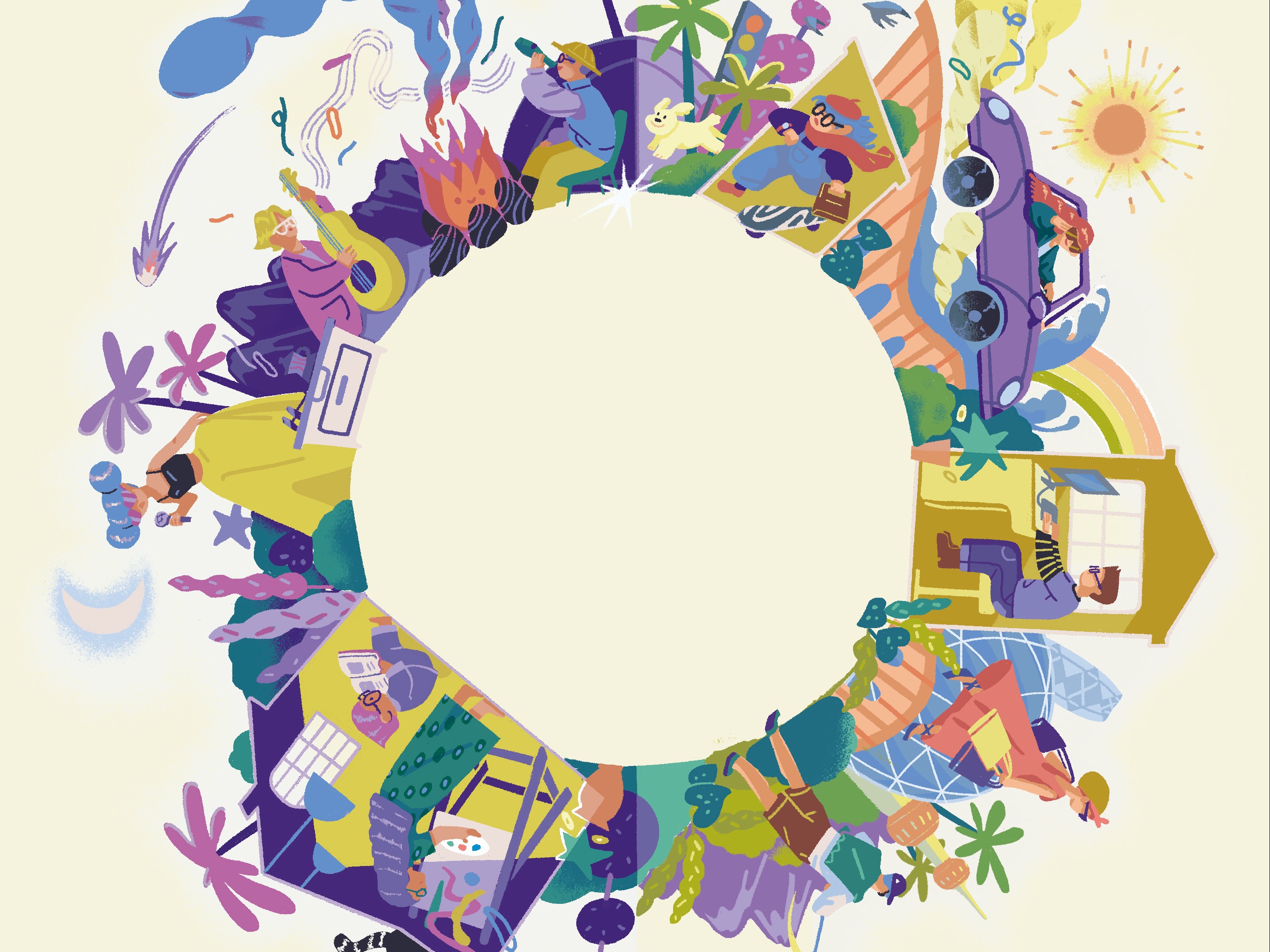 视特耐 产品型录封面插画_JerryLow-站酷ZCOOL