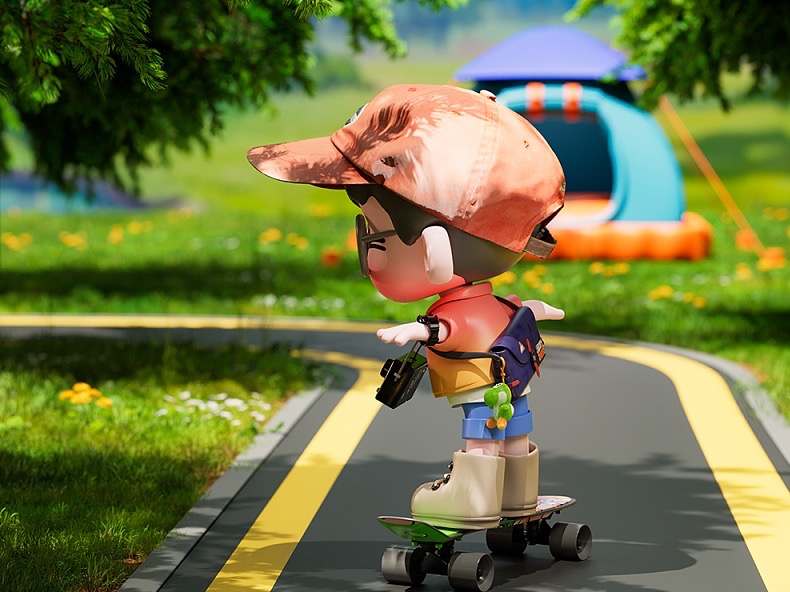 人物IP-照片还原卡通_XUAN同学不着急-站酷ZCOOL