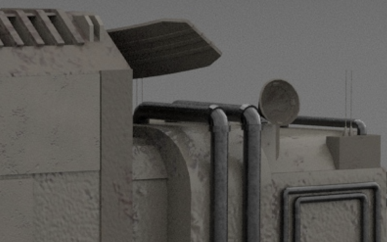 三维建模 Maya/sub painter-Spaceship，影视，游戏_laceychen-站酷ZCOOL