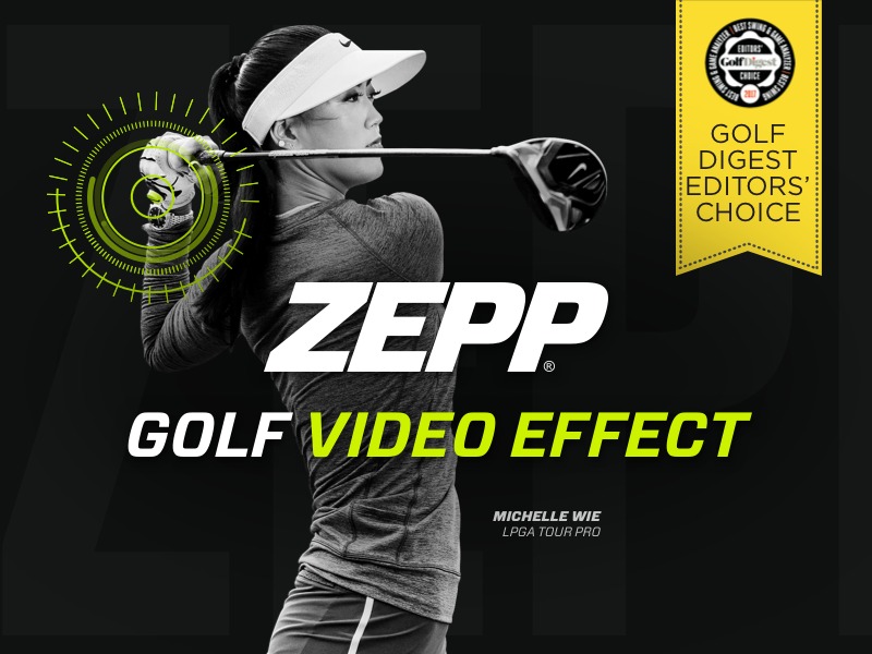 Zepp Golf Video Effect_Yan_xg-站酷ZCOOL