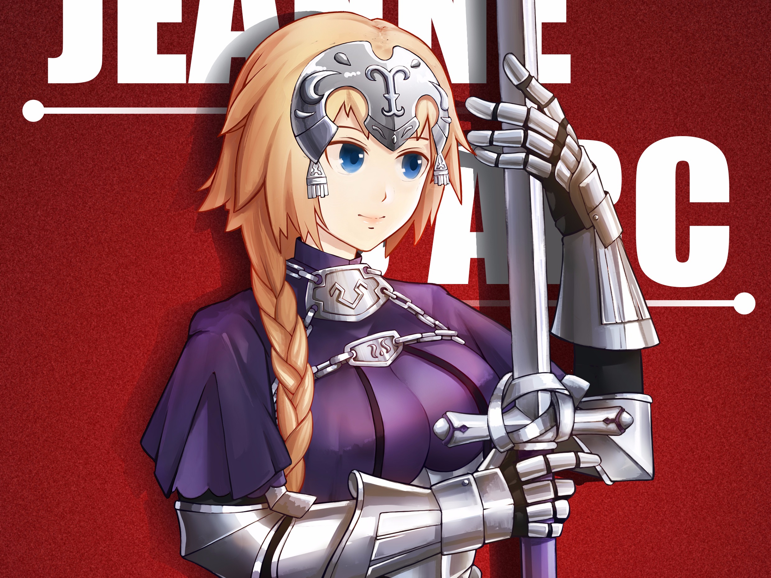 fate贞德_哼着儿歌走夜路-站酷ZCOOL