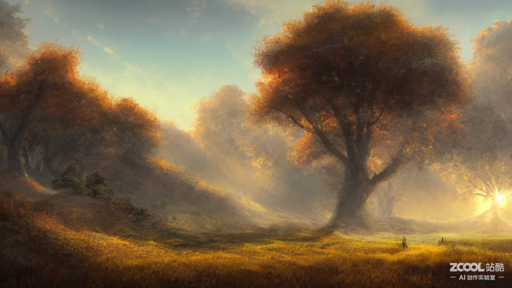 #AI创作实验室#田野风光_Z812891662-站酷ZCOOL