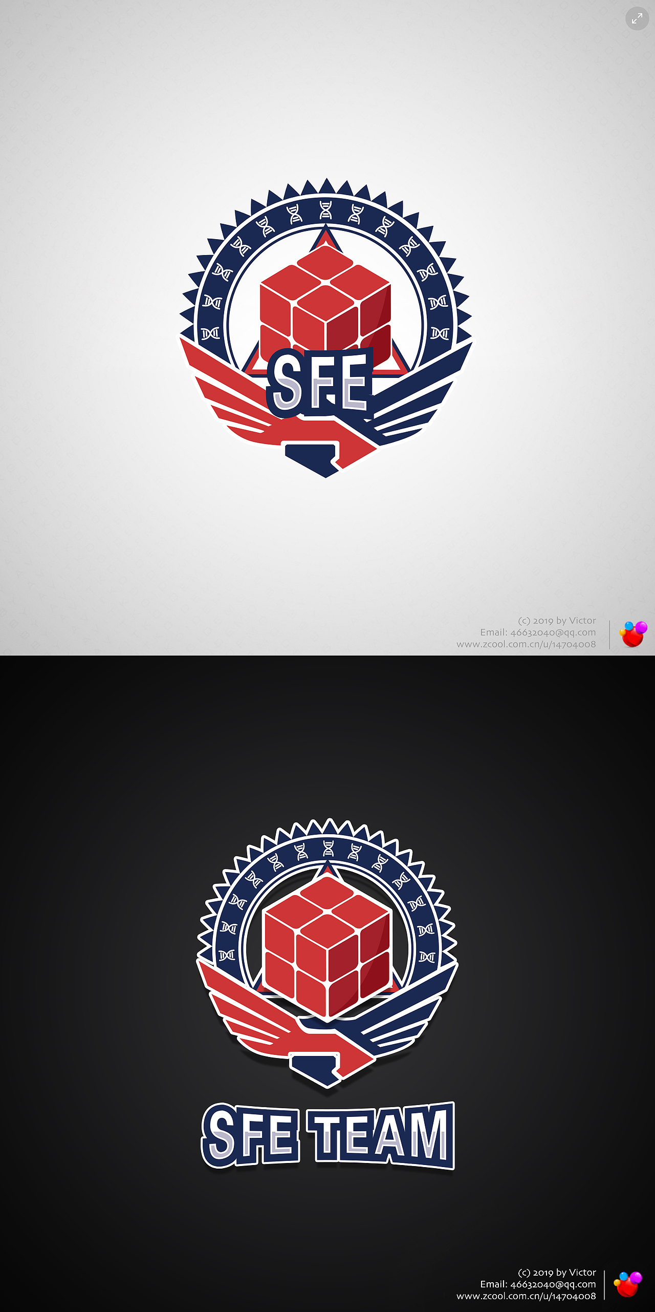 sfe部门文化队徽设计logo设计_小拓vic-站酷ZCOOL