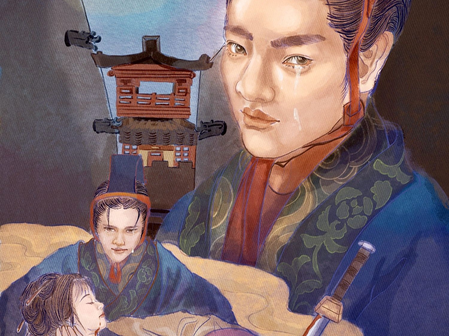 咸阳风雨_筠雪芊寒-站酷ZCOOL