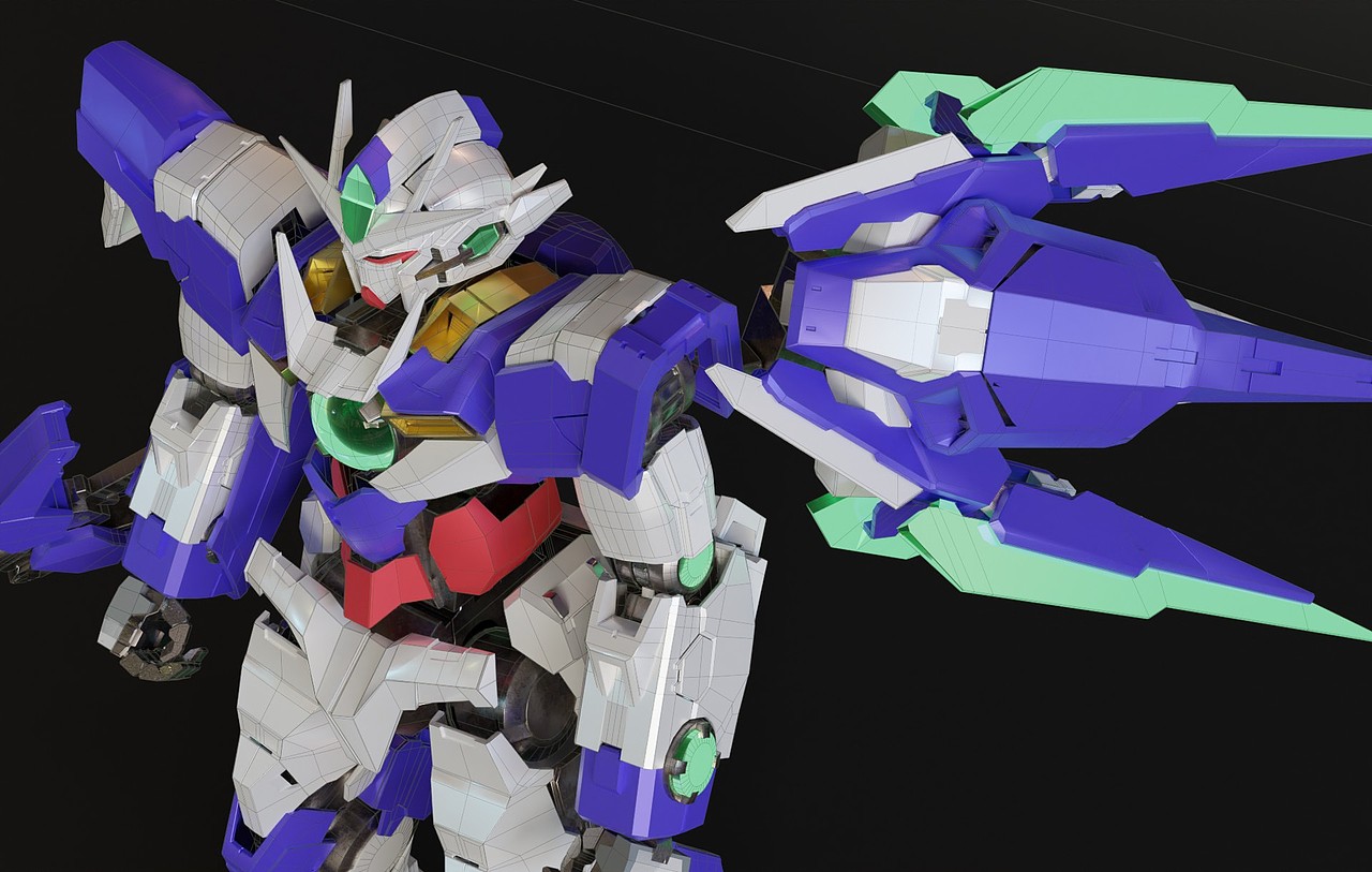 高达00q mb样式 建模渲染 |3D|Animation/Film|kchenyihui_Original作品-站酷ZCOOL