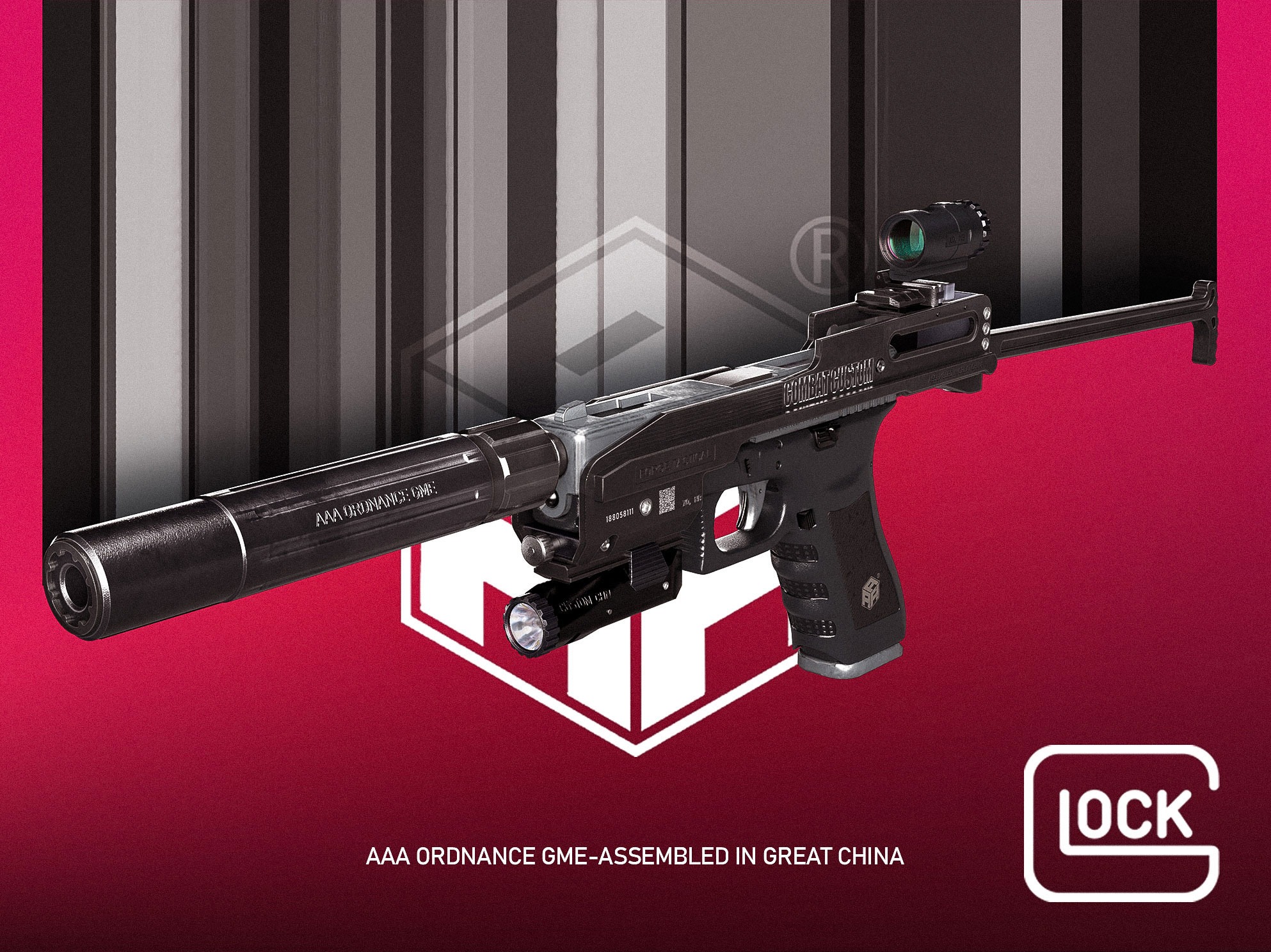 写实FPS游戏－硬表面枪械设计-GLOCK_AAA概念设计-站酷ZCOOL