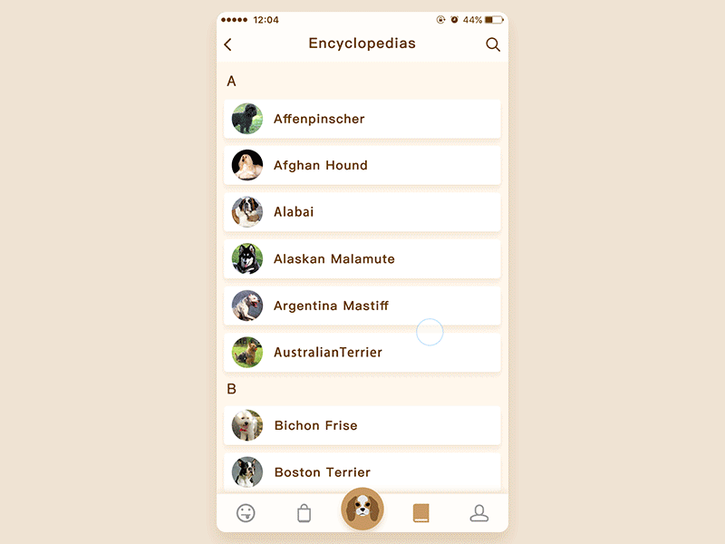 APP设计-iPet_张二毛儿-站酷ZCOOL
