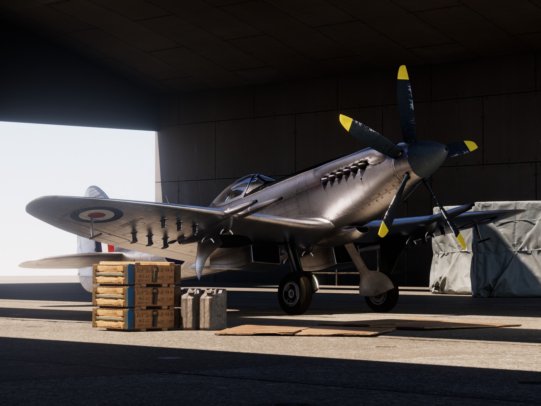 兀鹫喷火F mk24_JinMaster-站酷ZCOOL