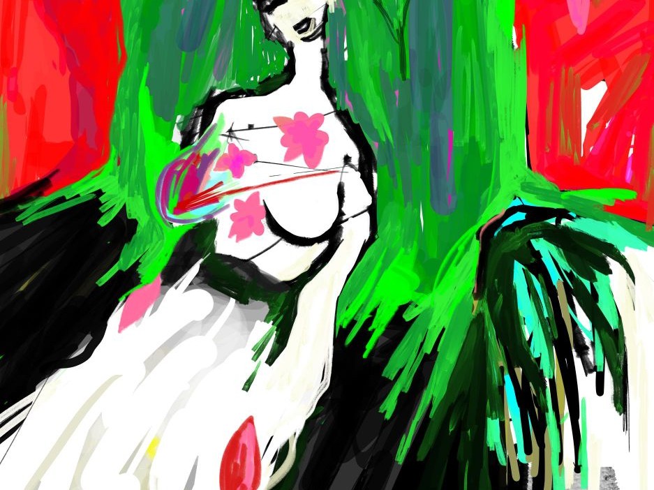 被定在椅子上是女人_戈人-站酷ZCOOL