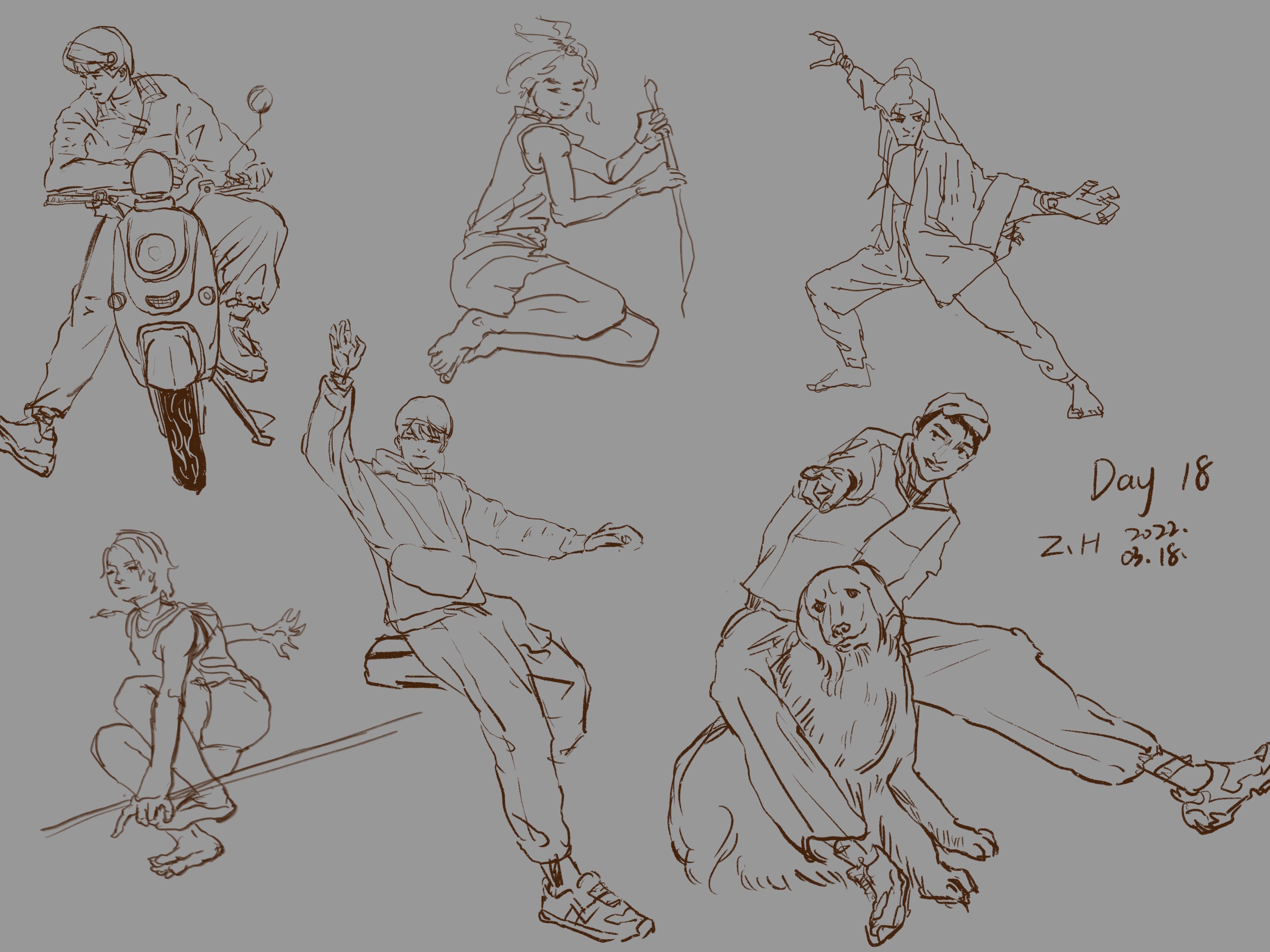 #速写60天挑战赛# day18_Heng3D-站酷ZCOOL