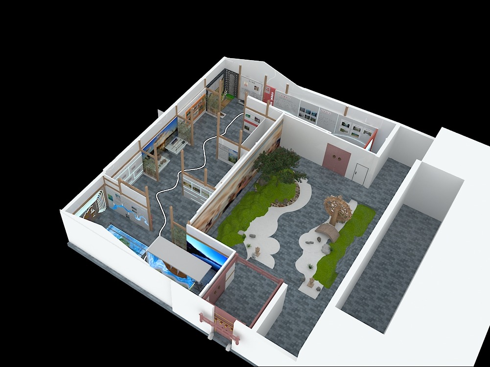 永兴水利馆_设计狮Ming-站酷ZCOOL