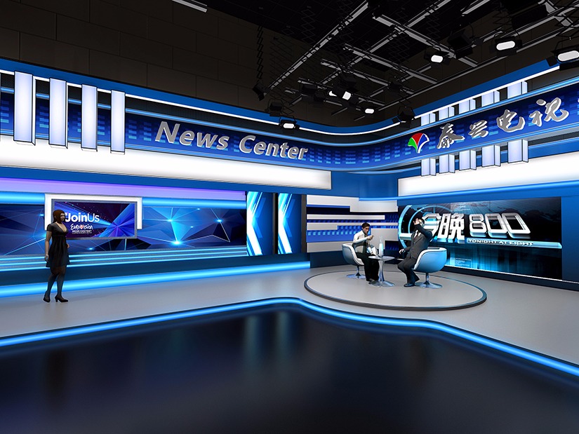 TXTV融媒体演播室舞美_JUYOODESIGN-站酷ZCOOL