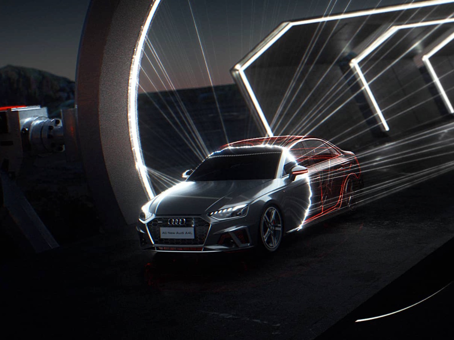 2020 Audi A4L Virtual Launch_圣焰影视-站酷ZCOOL