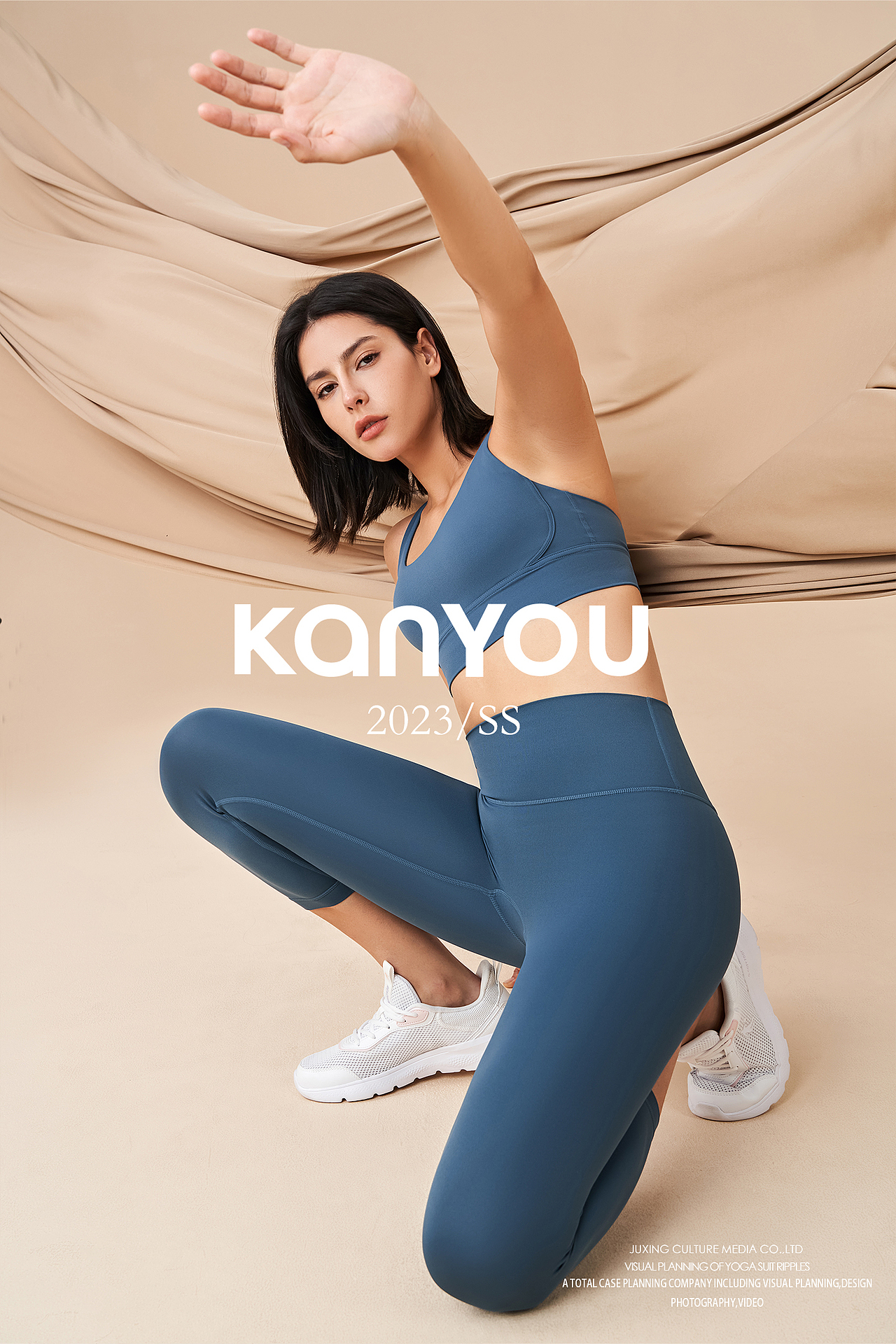 瑜伽服大片拍摄案例 ️KANYON STUDIOS_KANYON视觉-站酷ZCOOL