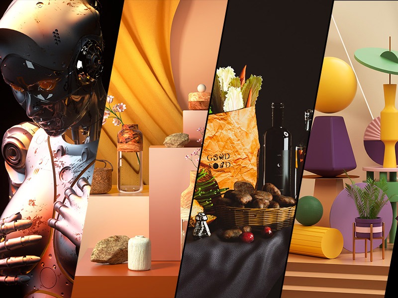 C4D Octane render作品_乙方设计师-站酷ZCOOL