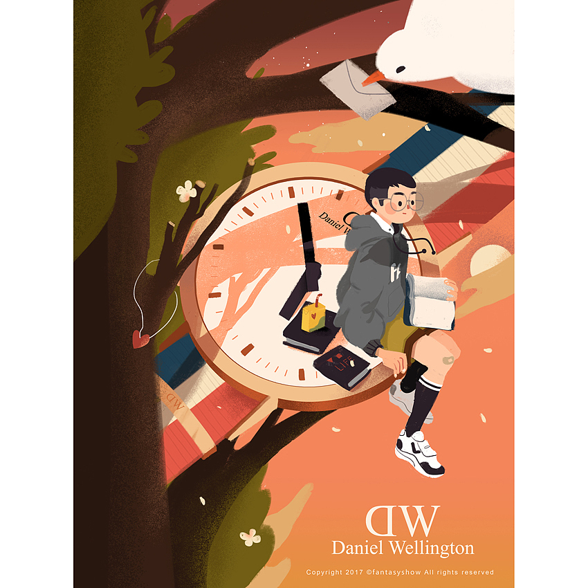 DW DanielWellington _饭太稀Fan-站酷ZCOOL