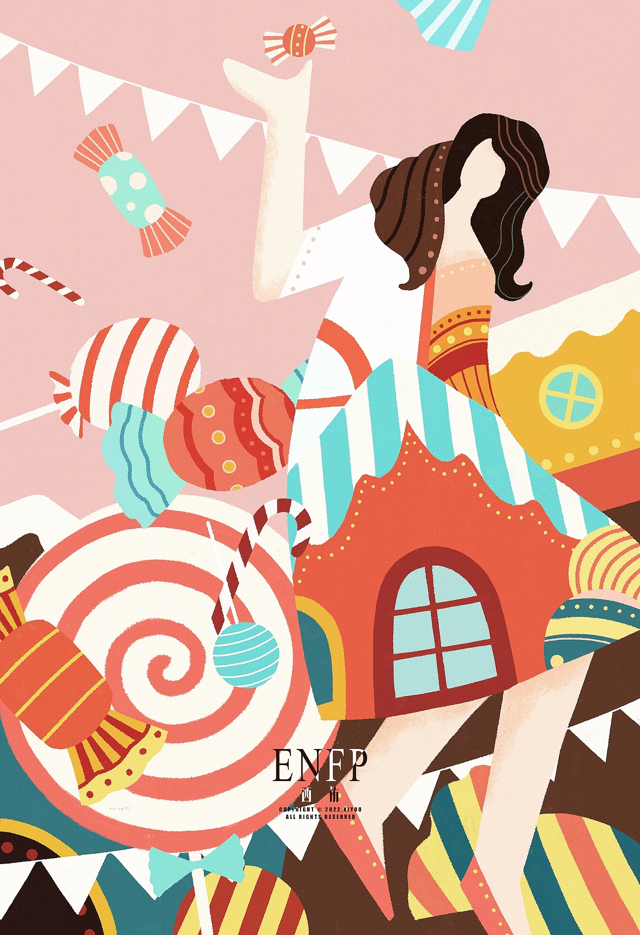 MBTI人格印象绘_Alyssa_Ji-站酷ZCOOL