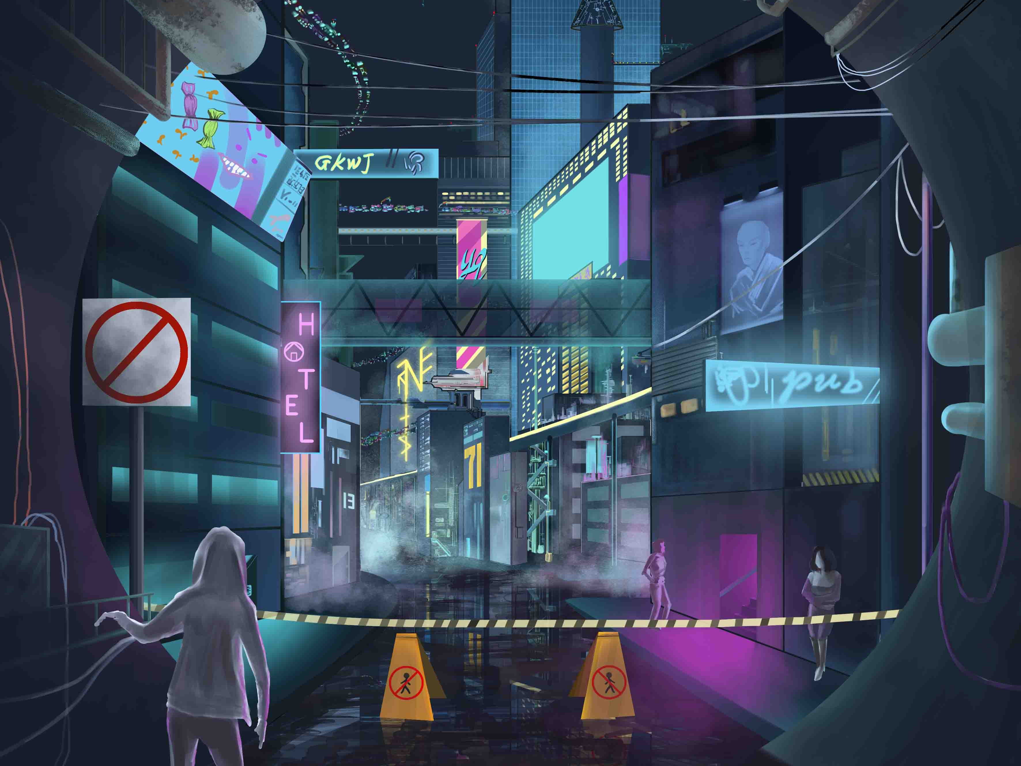 2022年 第二张 （梦境·禁行）_GKWJ-站酷ZCOOL