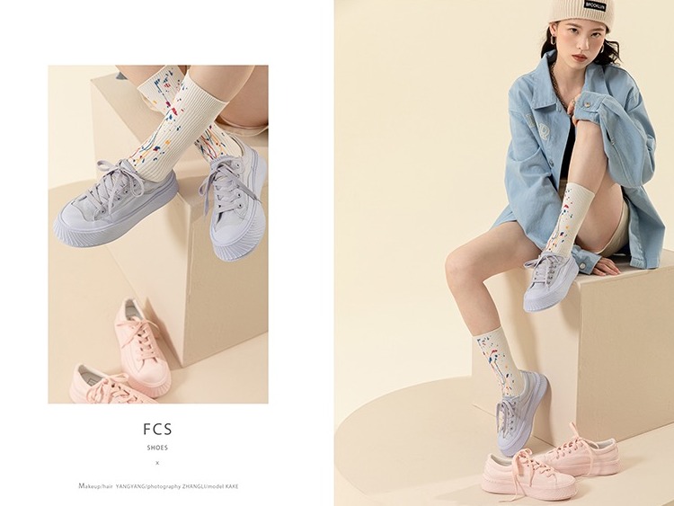《FCS鞋品》帆布鞋拍摄_丶心五口-站酷ZCOOL