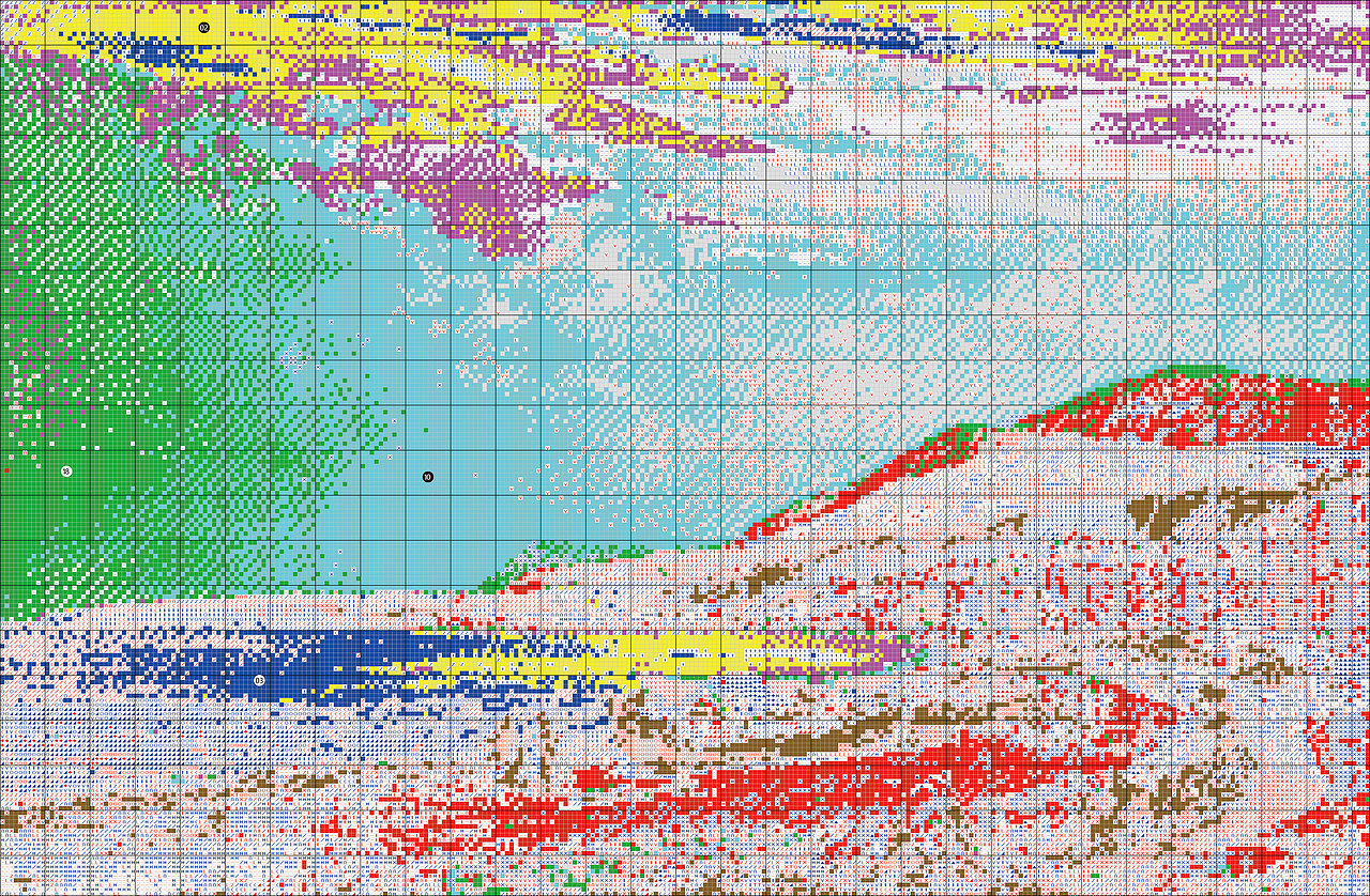 11CT-NCKS057A-2-海边小镇A款-78x54cm-十字绣打印图纸_evenslee-站酷ZCOOL