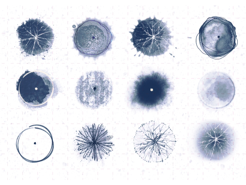自制素材| ps/procreate景观树植物平面笔刷_做笔刷的乌龙酱-站酷ZCOOL