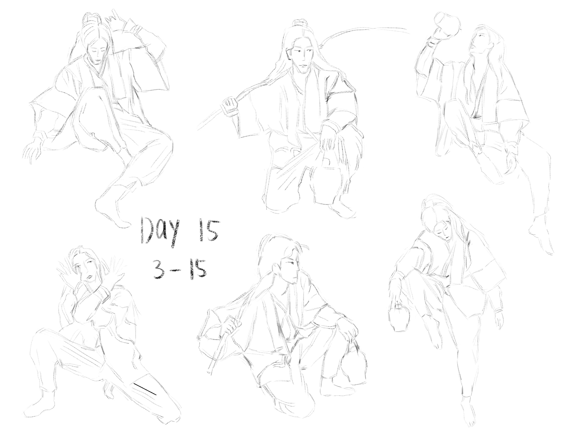 #速写60天挑战赛#Day 15@速写班长_s笨笨猪-站酷ZCOOL