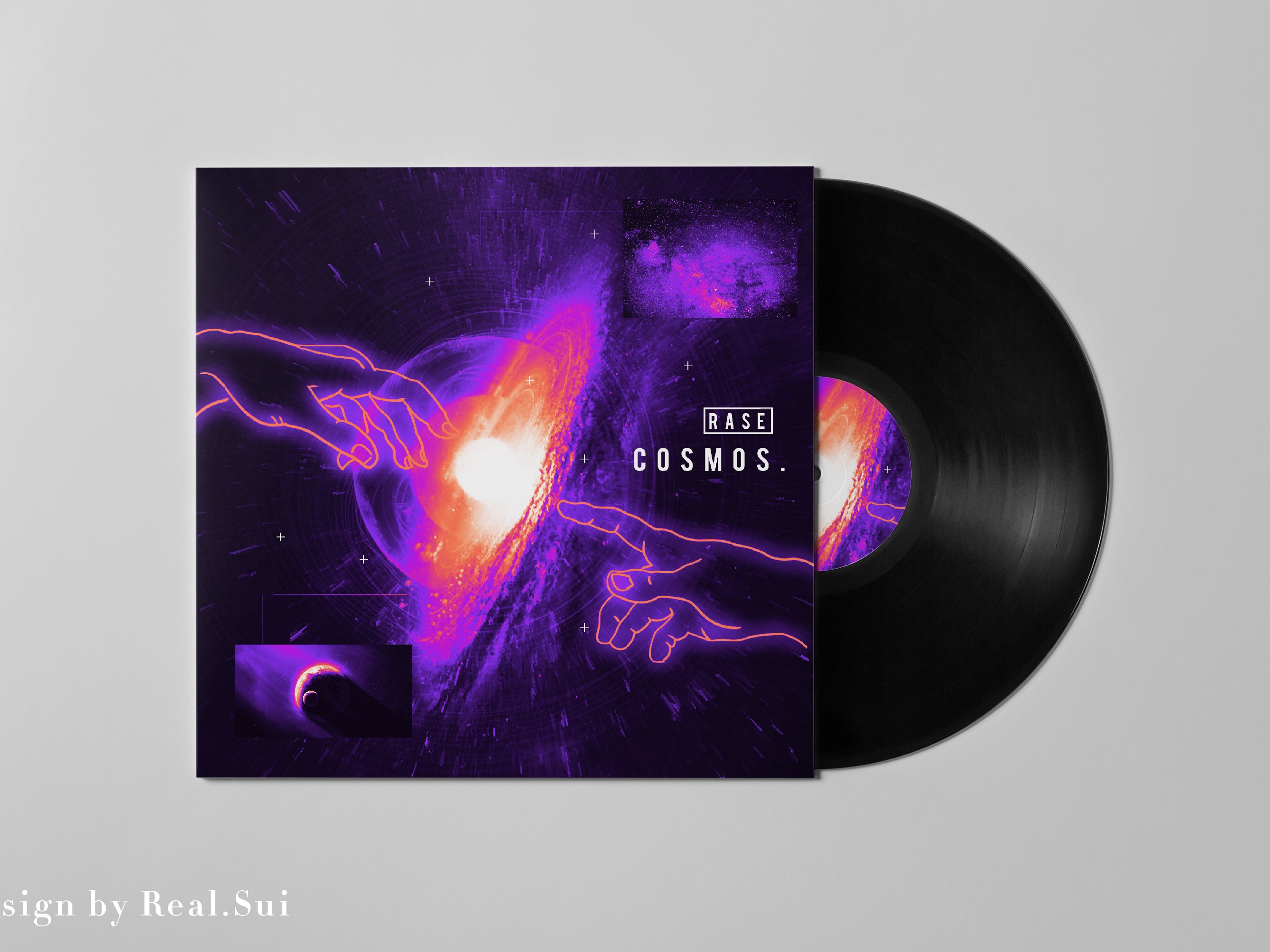 《COSMOS》- Rase 音乐封面设计_RayraySu-站酷ZCOOL