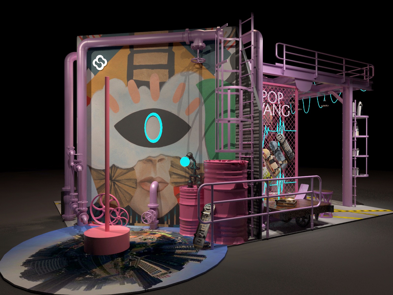 快闪店_Nailsong-站酷ZCOOL